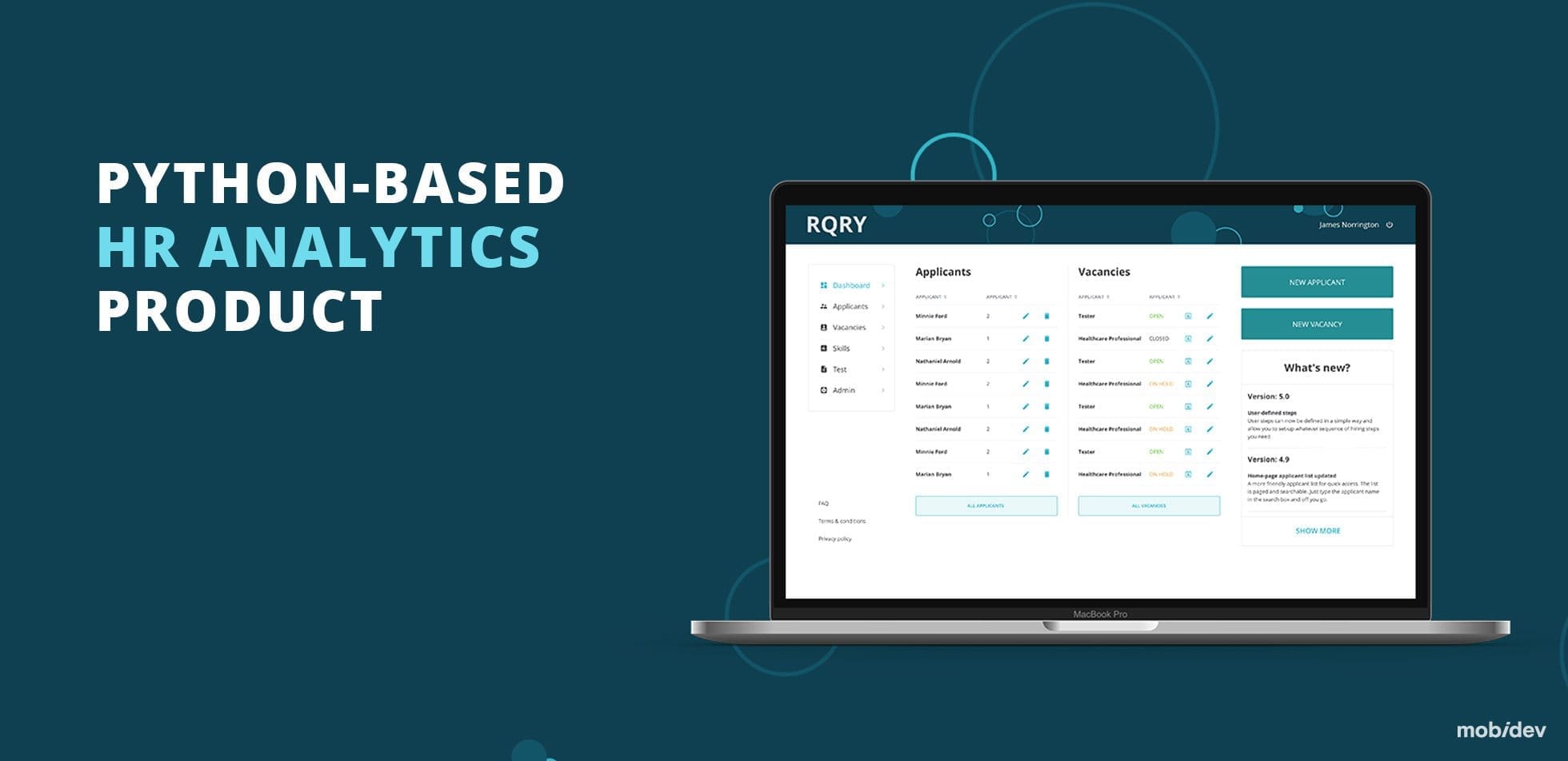 Python-based HR Analytics Product - MobiDev
